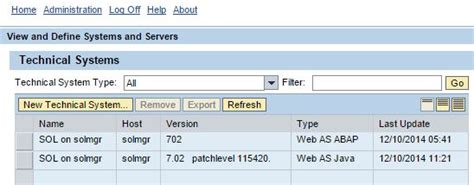 solman setup managed system configuration issue t sap community