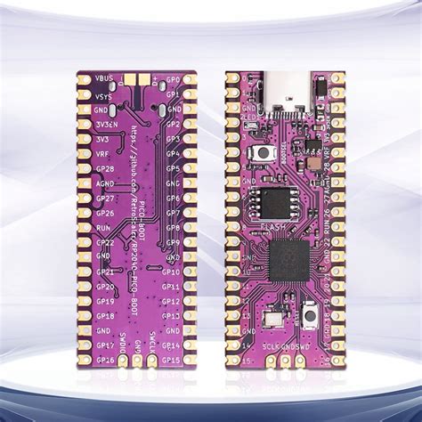 Lector De Tarjetas Dqrwqpou Módulo Lector De Tarjetas Pico Boot Board Dual Core Sd2sp2 Para