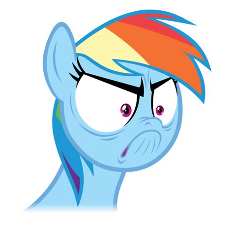 Mlp Rainbow Dash Angry