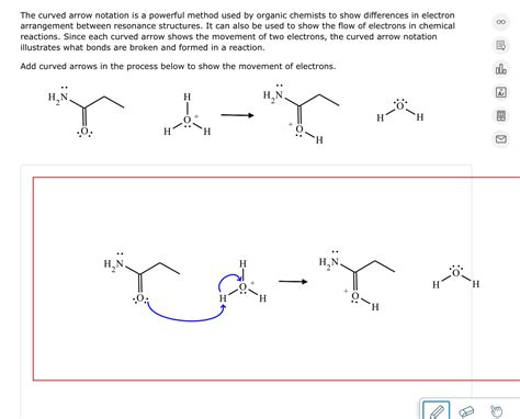 solved the curved arrow notation is a powerful method used