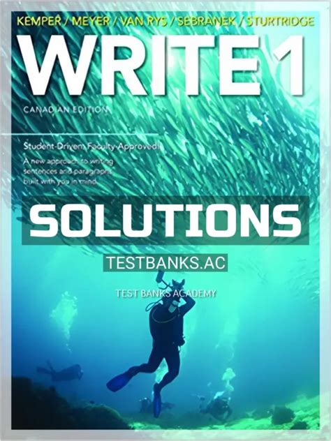 Solutions Manual For Write 1 Sentences And Paragraphs 1st Ca Edition By