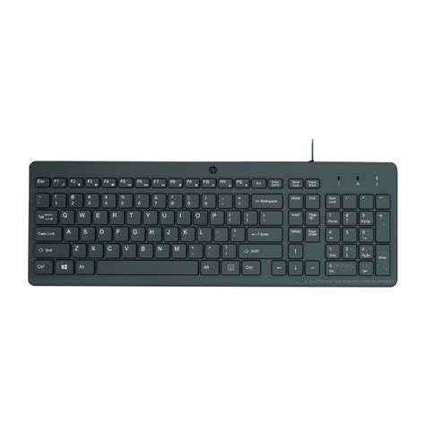 Buy HP Wired Keyboard With Fn Shortcut Keys Plug Play Black Online Croma