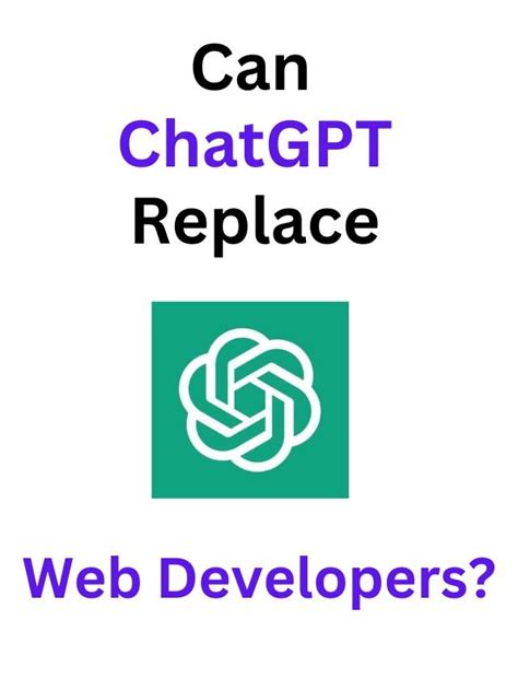 Can Chatgpt Replace Web Developer Mr Programmer