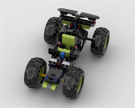 Lego Moc Race Car 42118 Alternative By Alexgam Rebrickable Build