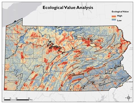 2 Ecological Value Analysis Results By Physiographic Section