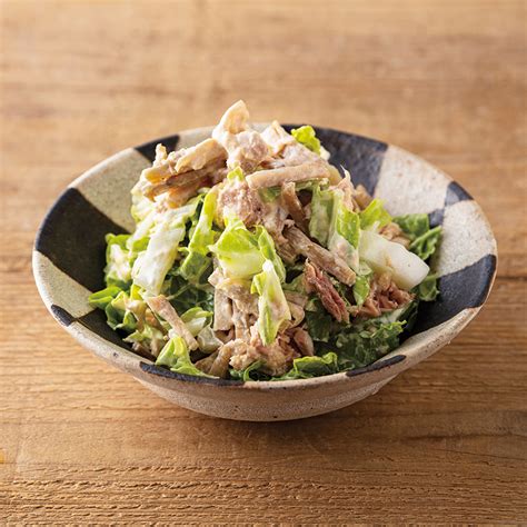 白菜とごぼうのツナマヨサラダ｜だいどこログ 生協パルシステムのレシピサイト