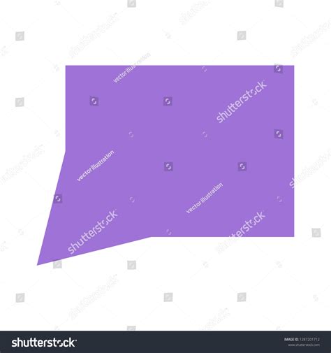 Rectangle Blank Speech Bubble Sign Empty Stock Vector Royalty Free Shutterstock