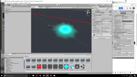 emissive light on an object unity engine unity discussions