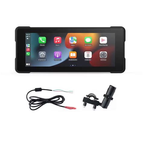 Central Multimídia Motos Tela De 7 Carplay Android Auto E Conexão Bluetooth Knup Kp Ra933