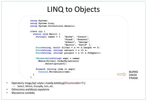 Ppt Linq Language Integrated Query Powerpoint Presentation Free