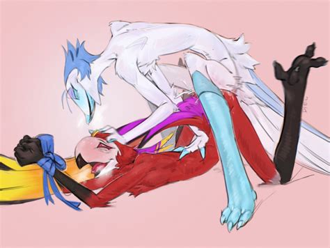 Rule 34 Andrealphus Helluva Boss Bird Cloaca Cloacal Kiss Helluva