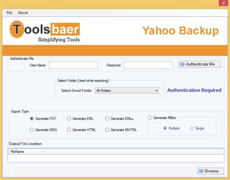 toolsbaer yahoo backup tool download and review