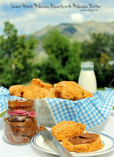 Jo And Sue Sweet Potato Molasses Biscuits With Molasses Butter