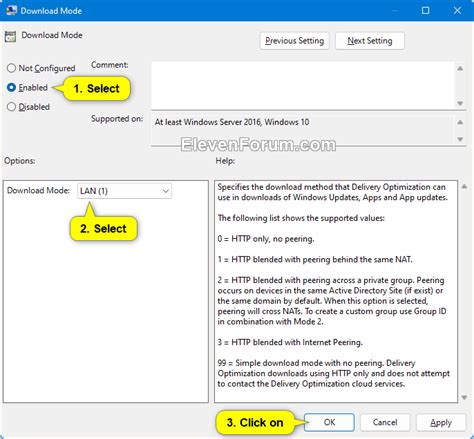 Turn On Or Off Windows Update Delivery Optimization In Windows 11 Windows 11 Forum