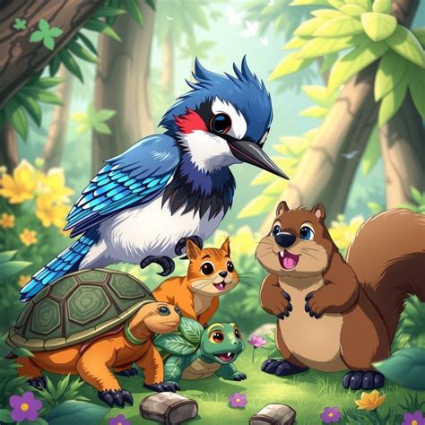 Jinx The Joking Jay And Friends