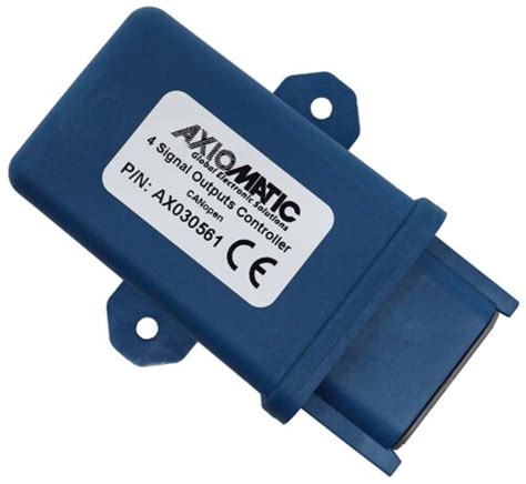 4 Universal Signal Outputs Can Controller Canopen® Compact