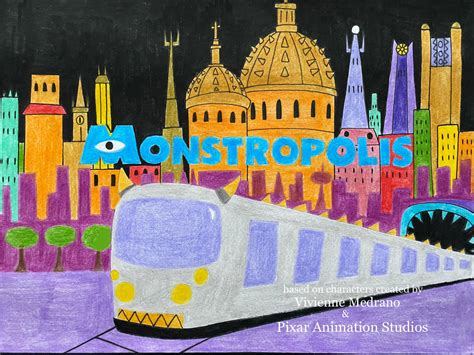 Monstropolis Teaser Poster By Jagxd On Deviantart