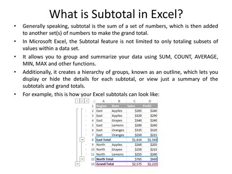 3 Subtotal Function In Excel Pdf