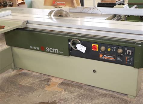 Scm Si 16 Wa Sliding Table Saw With Scoring Unit Buy Used