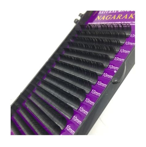 Ресницы Nagaraku Натуральные НОРКОВЫЕ D 0 07 11мм 16 рядов купить с доставкой из Европы на Auau