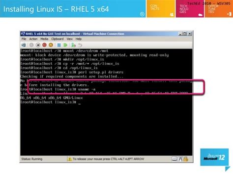 linux on hyper v