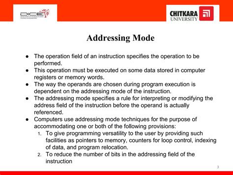 Addressing Modespptx