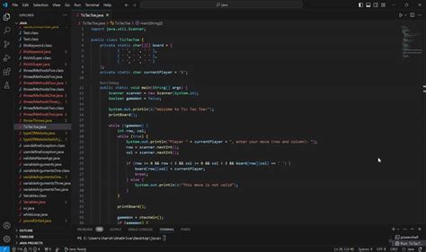 Harsh Verma On Linkedin Java Programming Gamedevelopment Codingprojects Tictactoe
