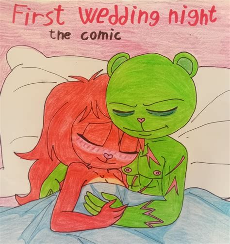 Rule 34 Bear Blush Comic Cover Drawing Flaky Htf Fliqpy Htf Happy Tree Friends Muscular