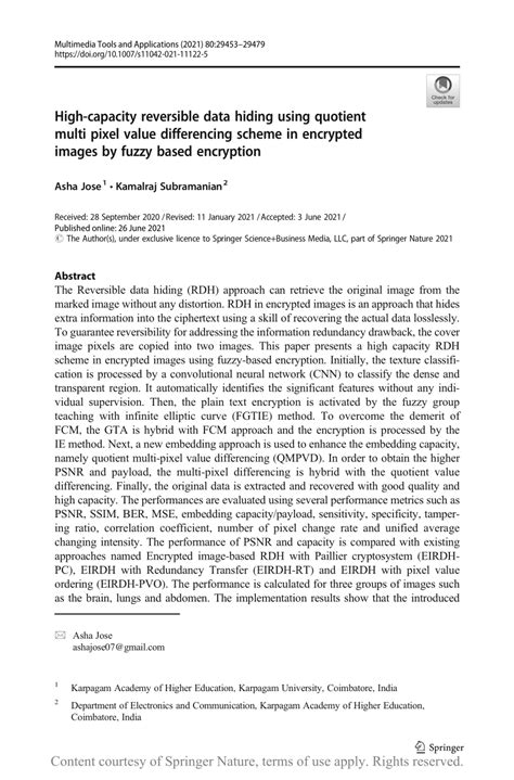 High Capacity Reversible Data Hiding Using Quotient Multi Pixel Value Differencing Scheme In