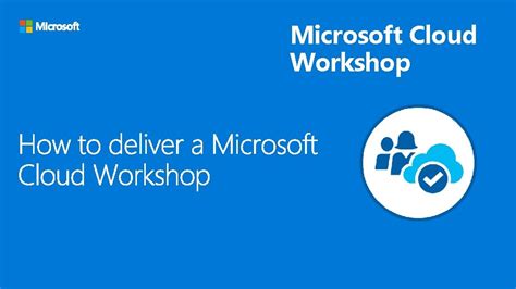 Microsoft Cloud Workshop Format Of Whiteboard Design Sessions