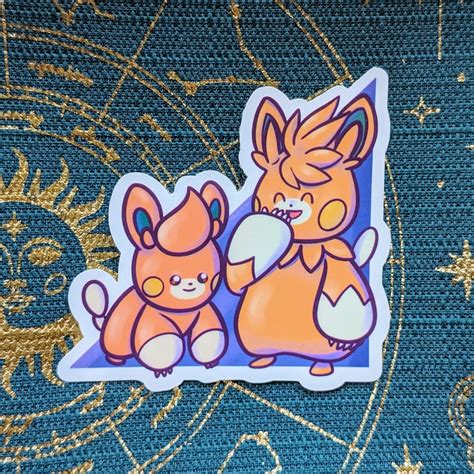 Pawmi Pawmott 3 Inch Glossy Vinyl Waterproof Sticker Etsy