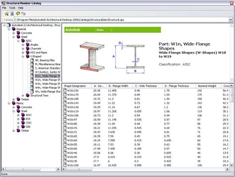 The Architects Desktop Structural Member Wizard