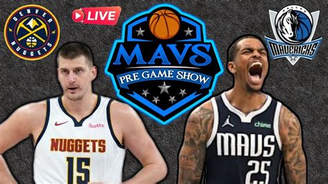 KYRIE IS BACK! | MAVS PRE GAME SHOW RETURNS | Dallas Mavericks vs Denver Nuggets - YouTube