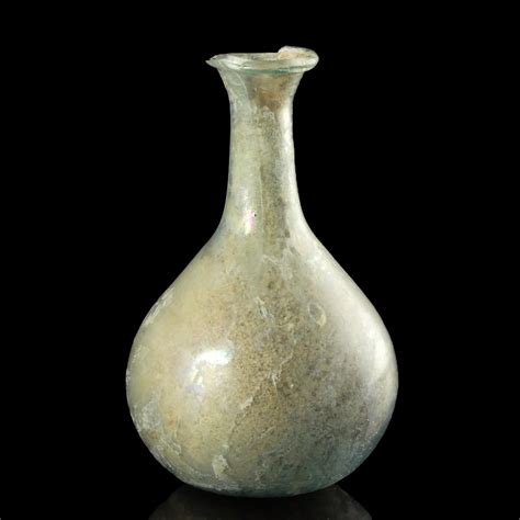 Ancient Roman Glass Perfume Bottle Unguentarium
