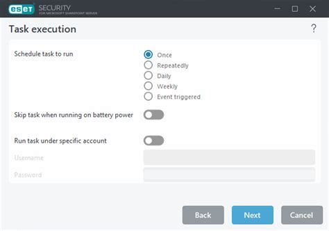Scheduler Add Task ESET Security For Microsoft SharePoint 12 0 ESET Online Help
