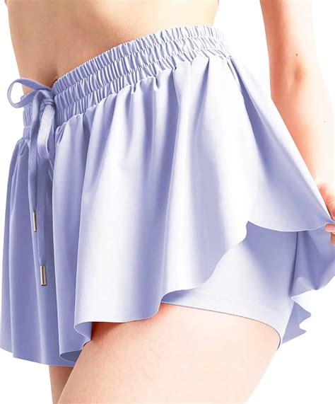 customized logo butterfly youth girls printed women flowy shorts sexy