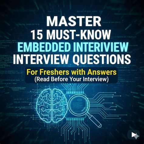 Top Embedded C Interview Questions 2026 Ultimate Guide