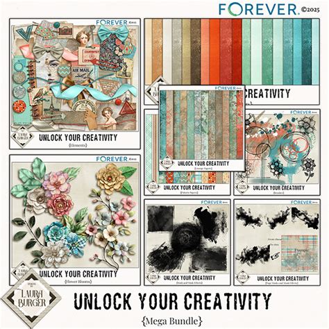 Unlock Your Creativity Mega Bundle Digital Art