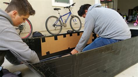 How To Build A Cardboard And Duct Tape Boat 4 Steps Instructables