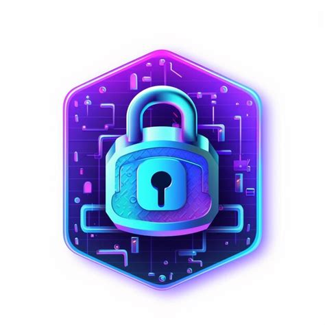 Premium Ai Image Data Security Icon