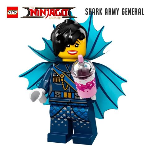 Minifigure Lego Ninjago Movie Shark Army General Super Briques