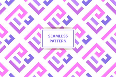 Vector Geometric Seamless Pattern Abstract Graphic Background With Squares Lines Grid Simple