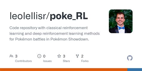 GitHub Leolellisr Poke RL Code Repository With Classical Reinforcement Learning And Deep