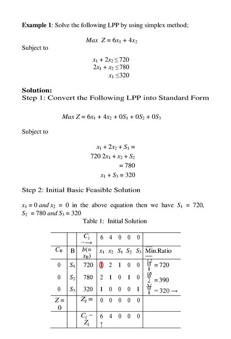 l 7 simplex method max numerical m com iv 16 4 1 example 1 solve