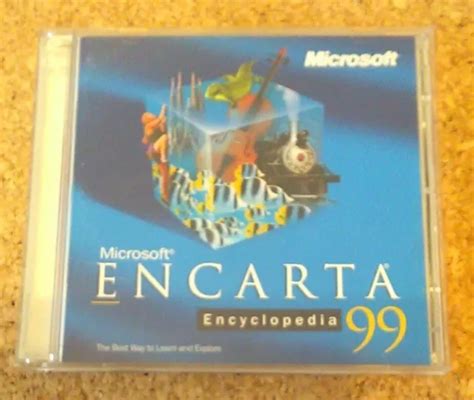 Microsoft Encarta 99 Encyclopaedia Cdrom 2cd Set £599 Picclick Uk