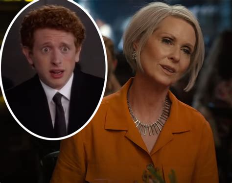 Fans Divided Over Miranda S Sex Policy For Teen Son In And Just Like That Perez Hilton