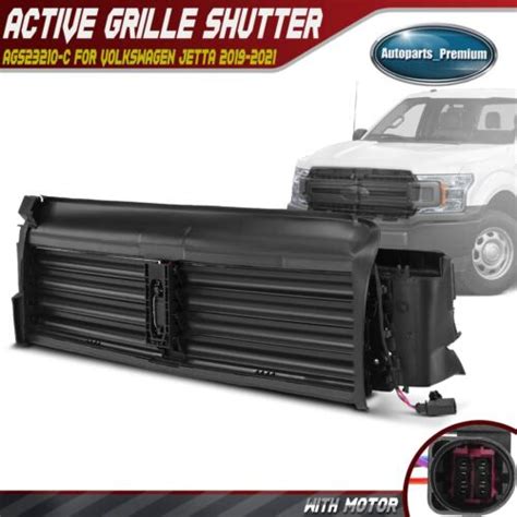 2019 2021 Volkswagen Jetta Active Grille Shutter W Motor Assy Engine