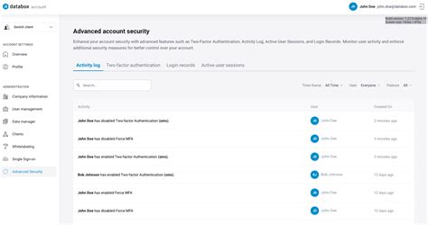 Safeguard Your Data With Advanced Security Settings