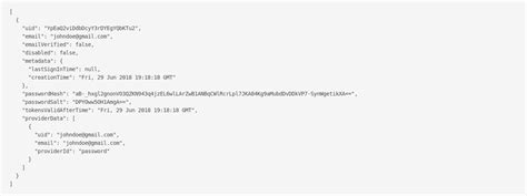 Nodejs Firebase Admin Sdk Create User With Custom Fields Stack