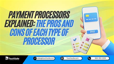 Payment Processors Explained The Pros And Cons Of Each Type Of Processor R Touchsuite